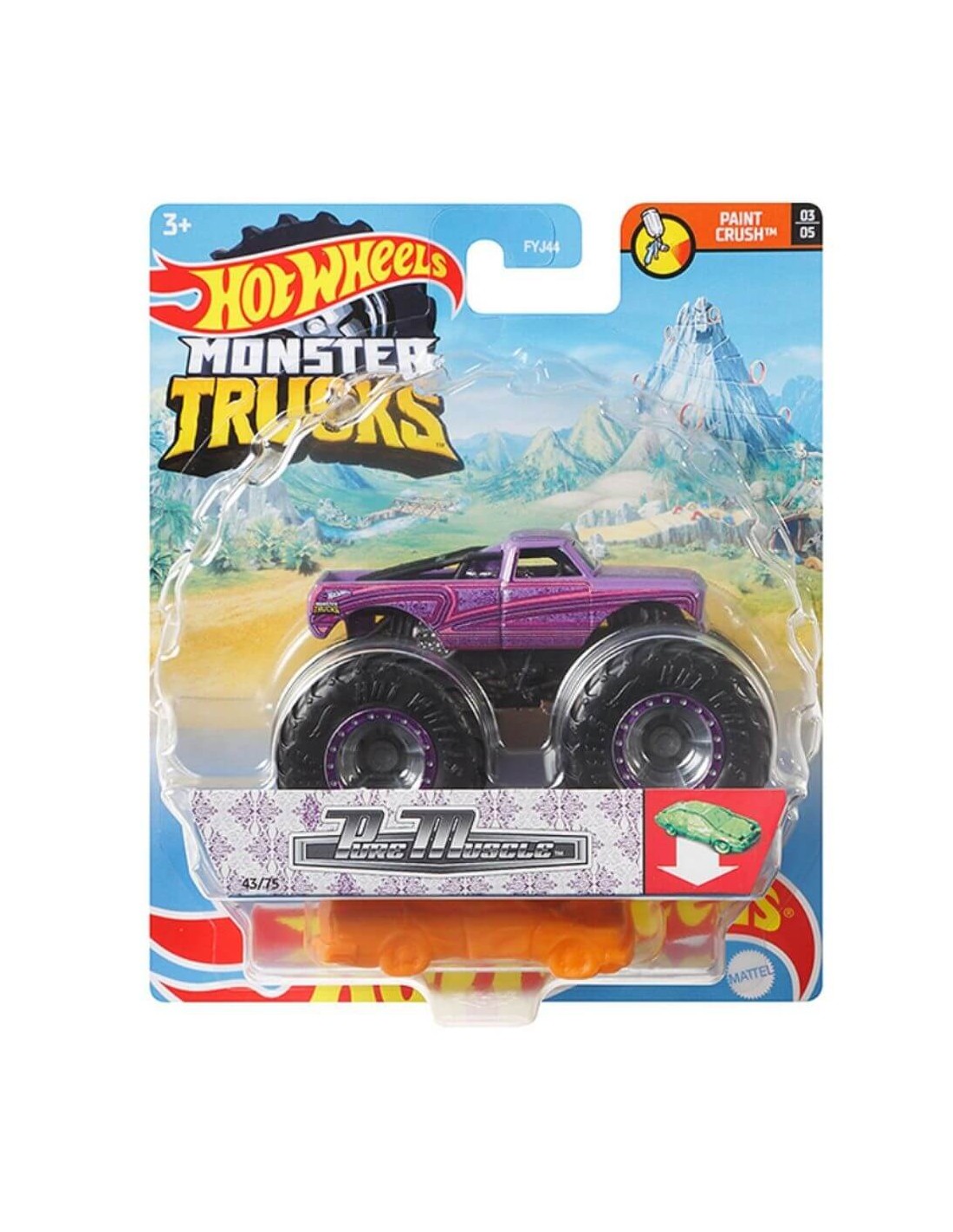 Hot Wheels Monster Trucks Pure Muscle — Toysfun.it